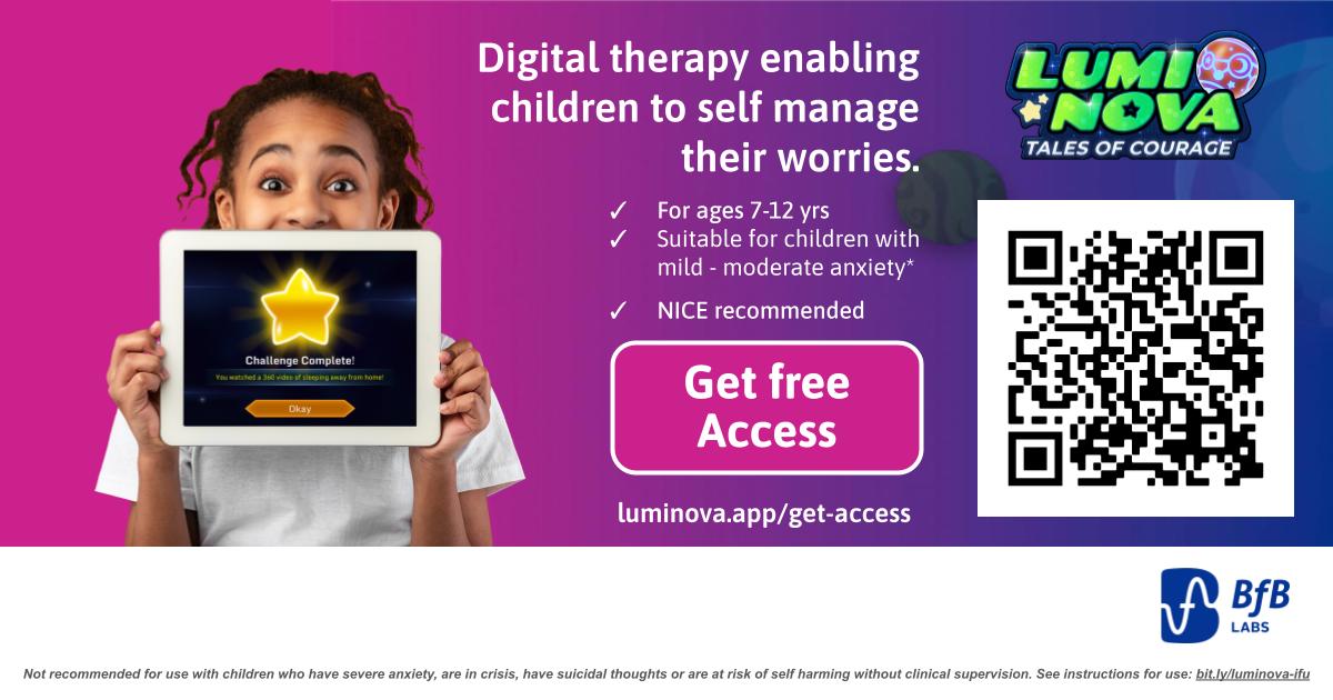 Lumi Nova: A therapeutic game for children's worries and anxiety ...